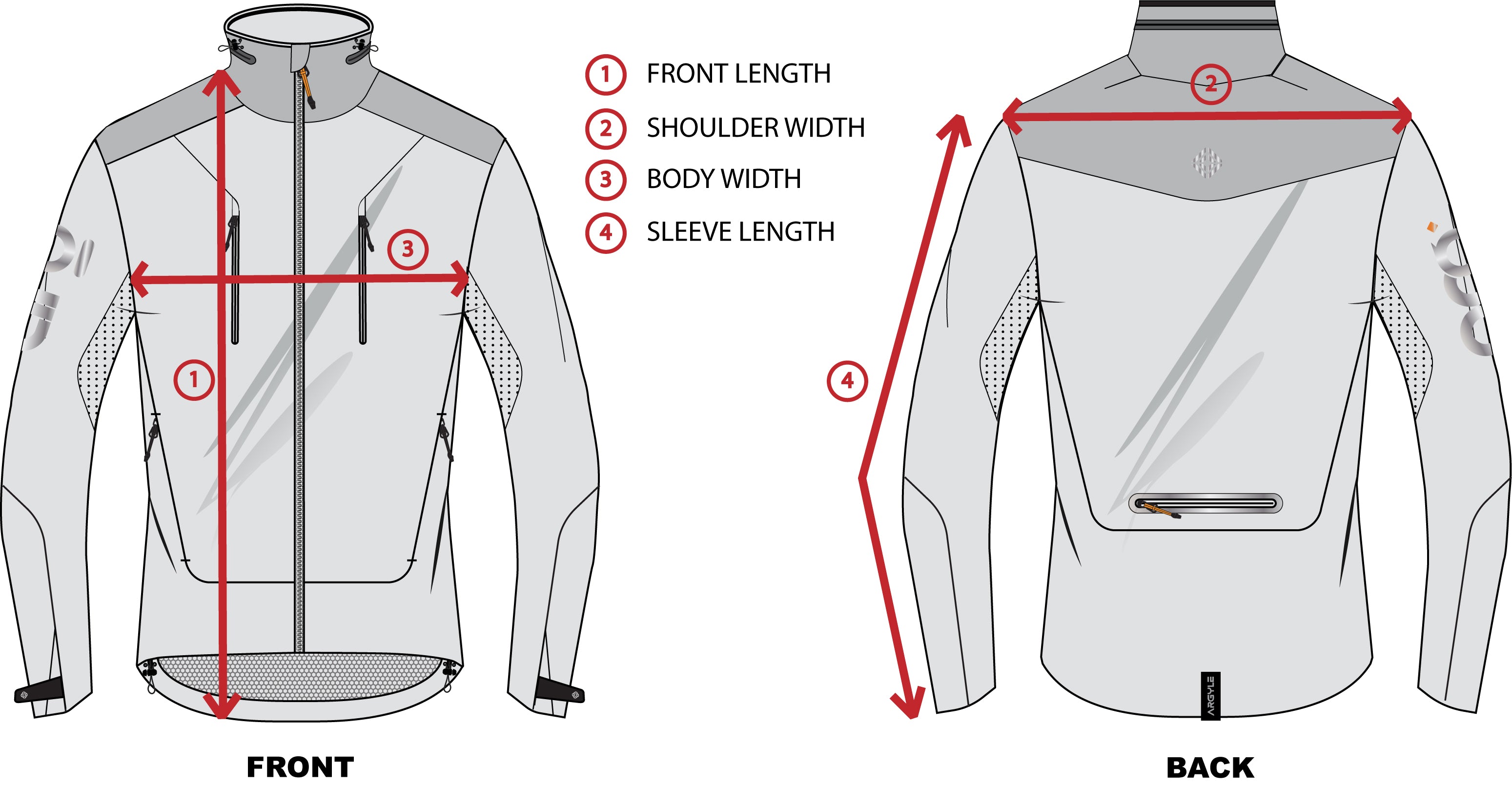 Sizing Jackets and Tops – ARGYLE